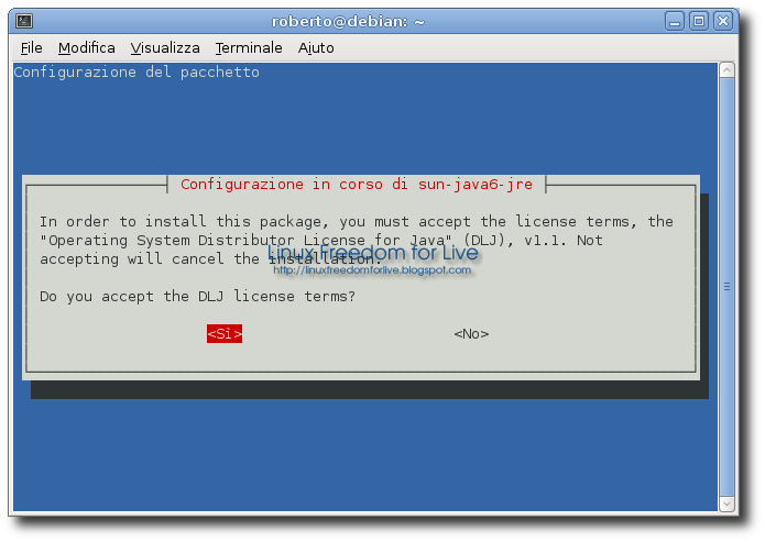 (Guida) Installare Java su Debian 6.0 Squeeze - Linux Freedom